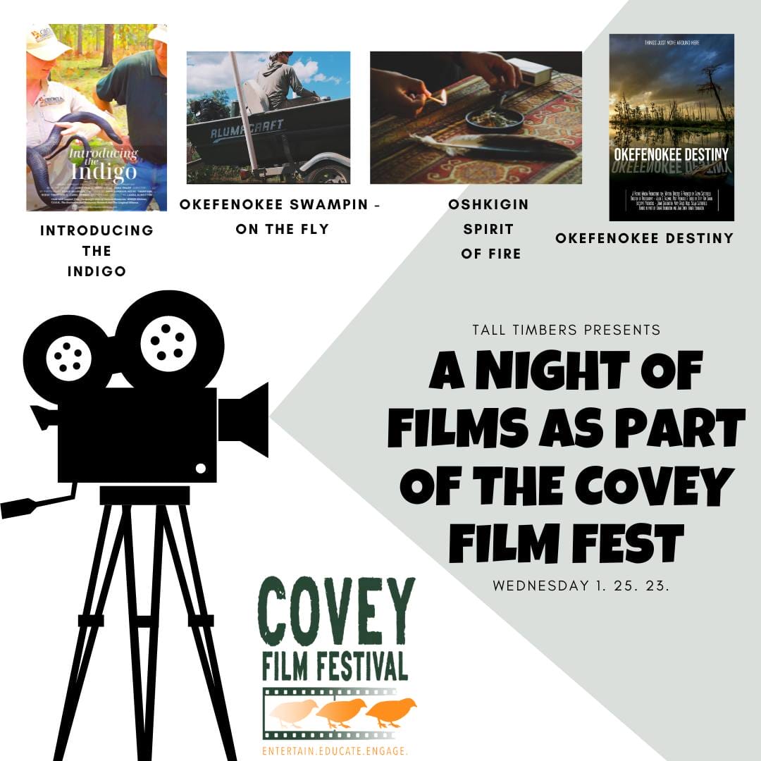 Covey Film Fest Screenings at Tall Timbers - Tall Timbers